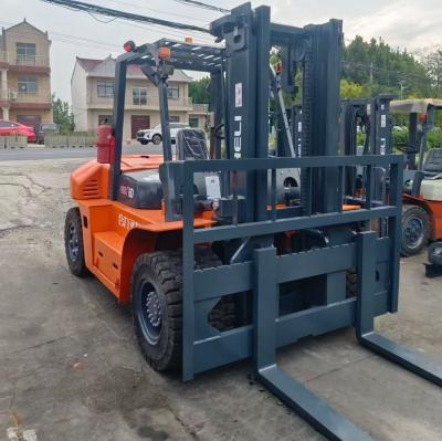 China Used Heli h 2000 60 6Tons 3 Meters Diesel Forklift with Good Working Condition for sale
