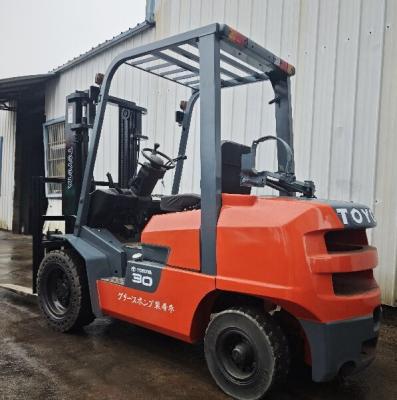 China Toyota FD30 LPG Forklift 3 Tons 3 Meters Gas Forklift in Good Condition for sale