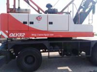 China Low Fuel Consumption QLY25 Used Hydraulic Truck Cranes for sale