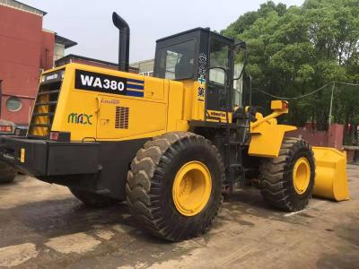 China 168000N Digging Force 16T Komatsu WA380 Wheel Loader for sale