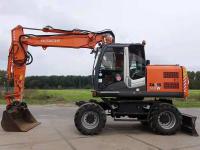 China ZX210W Hitachi Wheeled Excavator for sale