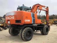 China Strong Power EX100 10T Wheeled Used Hitachi Excavator for sale