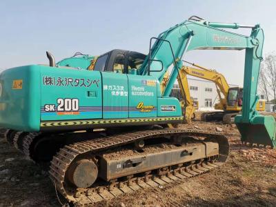 China 20 Ton 0.8m3 SK200-6 Crawler Used Kobelco Excavator for sale