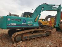 China 20 Ton 0.8m3 SK200-6 Crawler Used Kobelco Excavator for sale