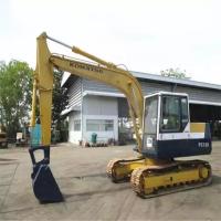 China Direct Injection Engine PC120-5 12T Used Wheel Excavator for sale