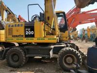 China 0.97m3 Bucket PW160-7 16 Ton Used Komatsu Excavator for sale