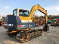 China High Hedge Rate 0.25M3 6 Ton Komatsu PC60 6 Excavator for sale