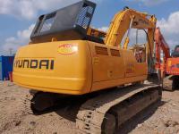 China Cummins Engine Kawasaki Pump R220-5 Used Hyundai Excavator for sale