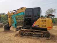 China Intercooling ISUZU Engine 7T SY75C Used Sany Excavator for sale