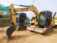 China Intercooling ISUZU Engine 7T SY75C Used Sany Excavator for sale