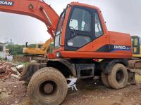 China Korea Grab 15T DH150W-7 Doosan Wheel Excavator for sale