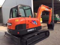 China Yangma 4TNV94L Engine DH60-7 Doosan Crawler Excavator for sale