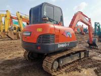 China Yangma 4TNV94L Engine DH60-7 Doosan Crawler Excavator for sale