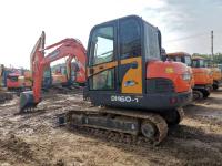 China Yangma 4TNV94L Engine DH60-7 Doosan Crawler Excavator for sale