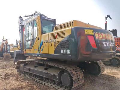 China D6D Engine 0.9m3 Bucket 21T Used Volvo Excavator EC210 for sale