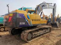 China D6D Engine 0.9m3 Bucket 21T Used Volvo Excavator EC210 for sale