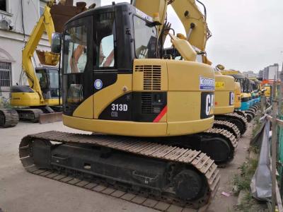 China Small Rotation Radius 313D 13 Ton Used CAT Excavator for sale