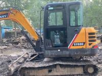 China 0.28m3 Bucket 6 Ton SY60C Sany Mini Excavator for sale
