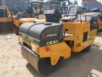 China XCMG XMR30 Used Mechanical Equipment , Mini 3T Double Drum Road Roller for sale