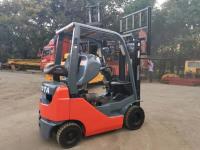China 4Y Engine Natural Gas Toyota 8FD15 Used All Terrain Forklift for sale