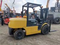 China Komatsu FD50 5 Ton Side Shift Second Hand Forklift for sale