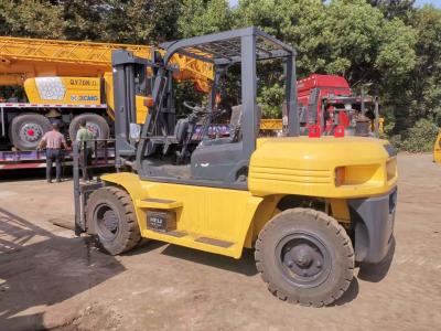 China FD70 Used Diesel Forklift for sale