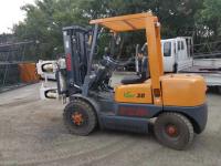 China TCM FD30 Second Hand Forklift Truck , 3T Used Diesel Forklift for sale