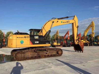 China C7ACERT Engine 4.5km/h 29T 329D Used CAT Excavator for sale