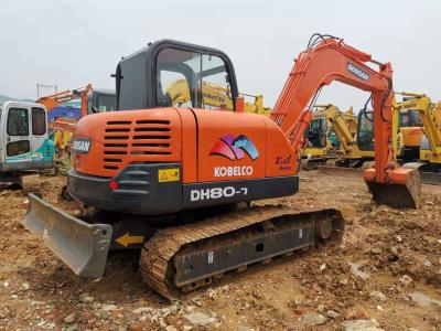 China Construction Machinery 8T DH80-7 Used Doosan Excavator for sale