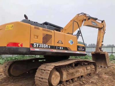 China Enhanced Scraper Bucket SY355H-9 Used Sany Excavator for sale