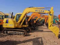 China Yellow Mini 12RPM 6300kg Komatsu PC60 7 Excavator for sale
