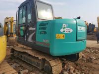 China Turbocharging Fuel Saving SK75-8 Used Kobelco Mini Excavator for sale