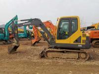China 0.2m3 Bucket EC55 5 Ton Mini Used Volvo Excavator for sale