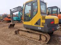 China 0.2m3 Bucket EC55 5 Ton Mini Used Volvo Excavator for sale