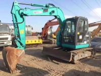 China Engineering Plant Short Small Tail 7T Kobelco SK70SR Excavator for sale