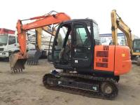 China Red Japan Isuzu Engine ZX70-5A Hitachi 7 Ton Excavator for sale
