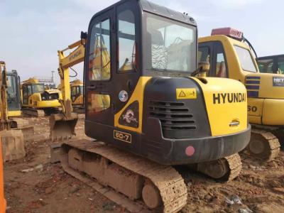China Yangma Engine R60-7 6 Ton Used Hyundai Excavator for sale