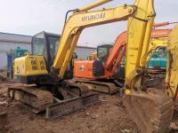 China Yangma Engine R60-7 6 Ton Used Hyundai Excavator for sale