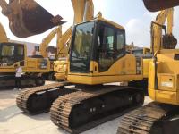 China 280L Fuel Tank 16T PC160-7 Used Komatsu Excavator for sale