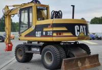 China Second Hand 12T M312B Caterpillar Wheeled Excavator for sale