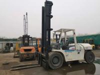 China 10T TCM FD100Z Second Hand Forklift Gantry Height 6m for sale