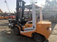 China Tcm 3T Second Hand Forklift 2402mm Turning Radius for sale
