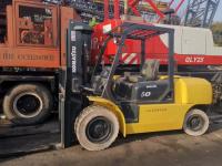 China Solid Tire 5T Komatsu FD50 Diesel Second Hand Forklift for sale