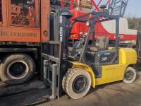 China Solid Tire 5T Komatsu FD50 Diesel Second Hand Forklift for sale