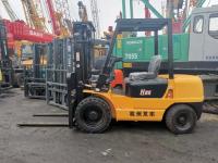 China 3.5T Hangcha Fd35 Used Diesel Forklift 2780mm Height for sale
