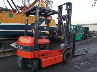 China Counterweight Toyota FB20 Electric Second Hand Forklift 2 Ton for sale