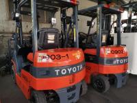 China Counterweight Toyota FB20 Electric Second Hand Forklift 2 Ton for sale