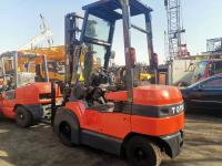 China Toyota 0.7T 1.5T Full Exchange Second Hand Forklift for sale
