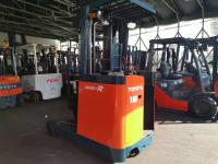 China Three Fulcrum 1.8T Second Hand Toyota Forklifts Forward Moving for sale