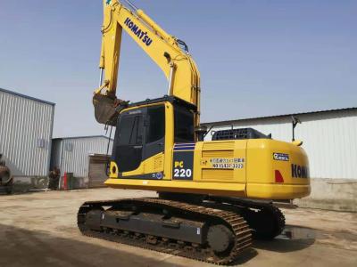 China Komatsu PC220-8 Used Crawler Excavator 12.8RPM Slewing for sale